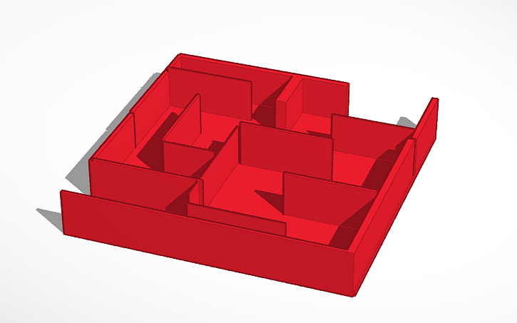 3D design Caleb's maze #Maze - Tinkercad