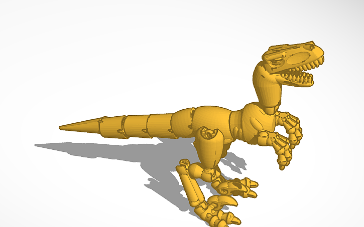 3D design Dinosaur skeletal | Tinkercad