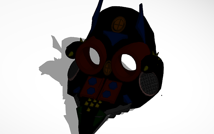 3D design My halloween mask | Tinkercad