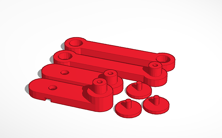 3D design Baby MIT Cheetah Leg Print - Tinkercad