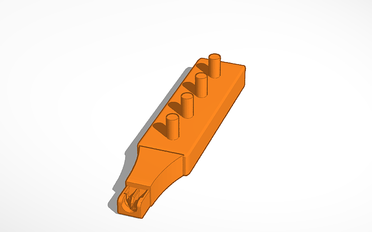 3D design VEX IQ Peg Tool - Tinkercad