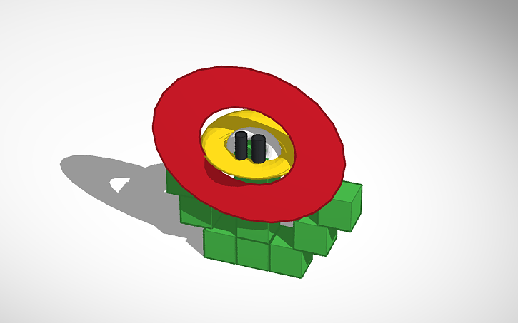 3D design Super Mario Bros Series Power Ups: Fire Flower | Tinkercad