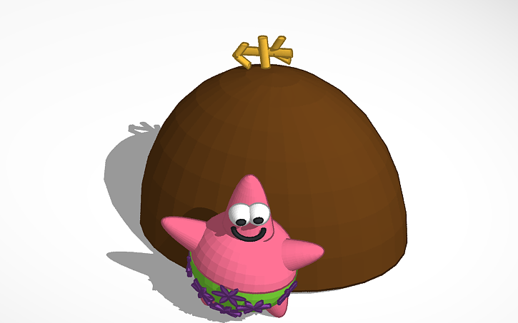 3D design PATRICK-MAN - Tinkercad