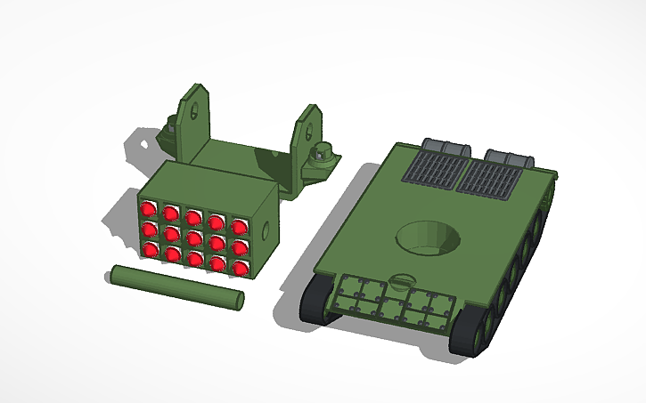 3D design Object-848 Prototype Rocket Tank | Tinkercad
