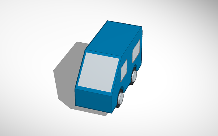 3D design Mini Mini-Van - Tinkercad