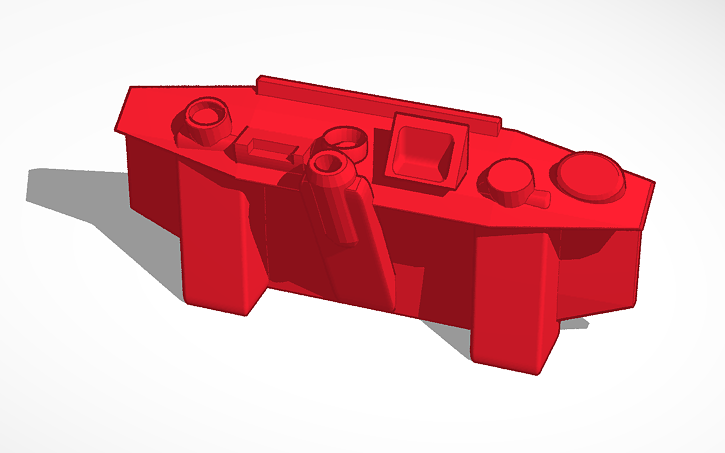 3D design Space Fighter Console 1 - Tinkercad