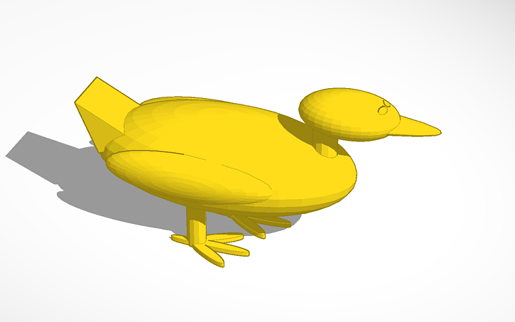 3D design Duck | Tinkercad