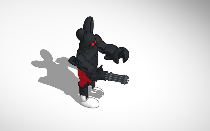 3D design robo mickey mouse | Tinkercad