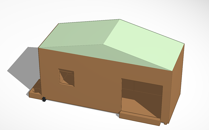 3D design House Dog - Tinkercad