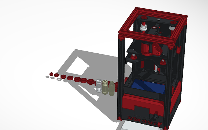 3D design SLA FDM beta-Ruby Shard | Tinkercad