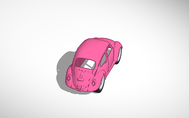 3d Design Vw Bug Tinkercad
