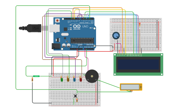 Circuit design Game Design 1 - Tinkercad