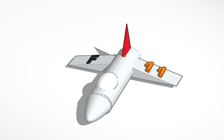 3D design AIRPLANE | Tinkercad