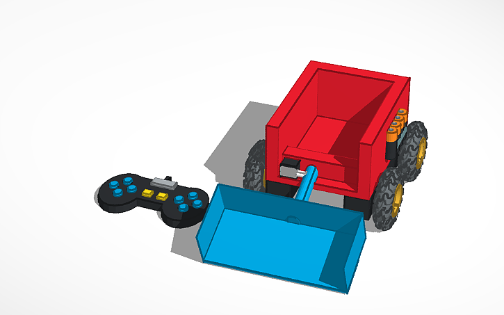3D design ROBOT - Tinkercad