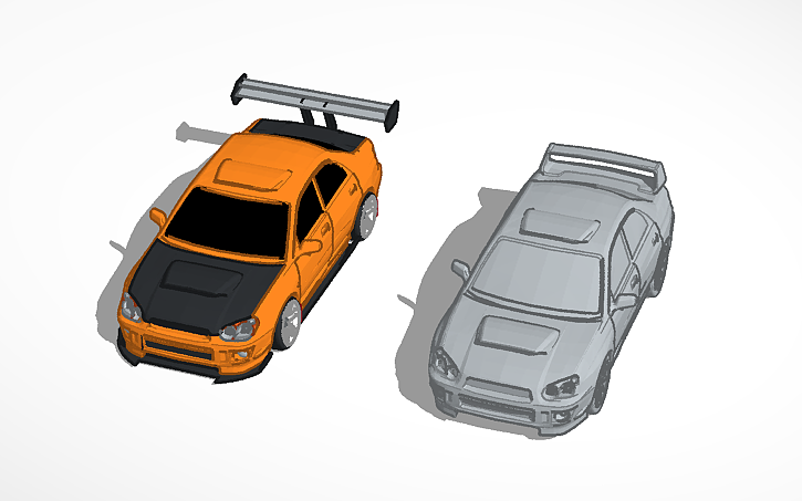3D design subaru impreza wrx STI 2004 | Tinkercad
