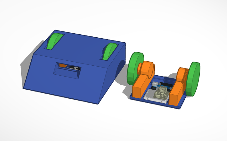 3d Design Sumobot Tinkercad