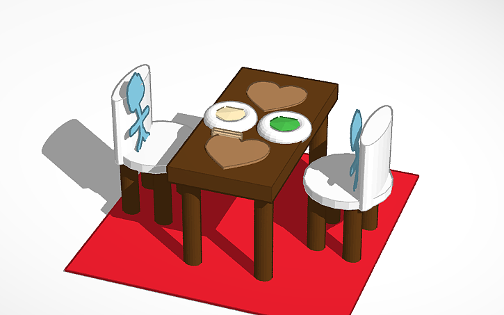 3D design Dinner - Tinkercad