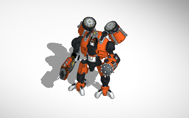 3D design transformer - Tinkercad