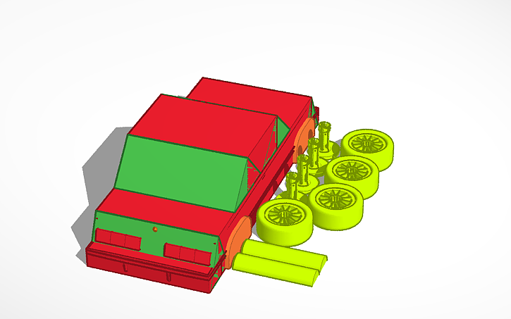 3D design Printable K-Car | Tinkercad
