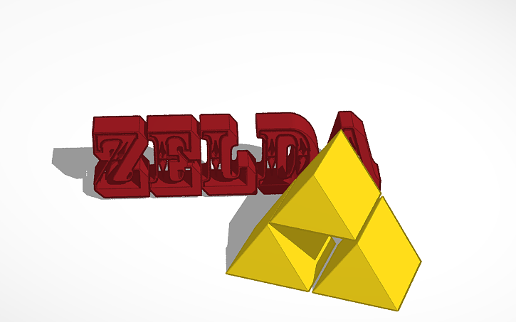 3d Design Zelda Tinkercad