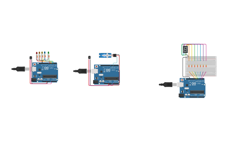 Circuit design Task 1 - Tinkercad
