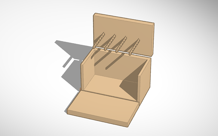 3D design jewellery box - Tinkercad