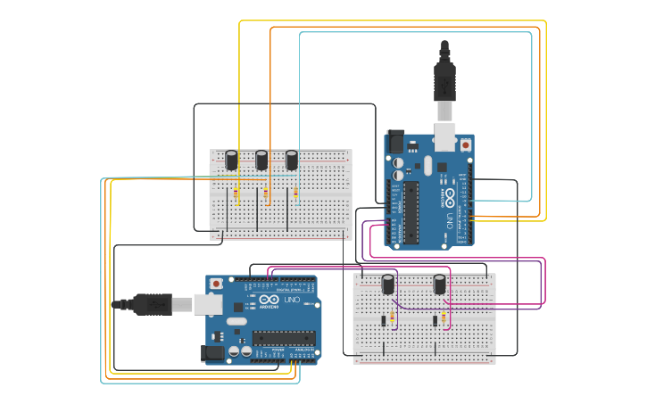 Circuit design Trabalho 2 | Tinkercad
