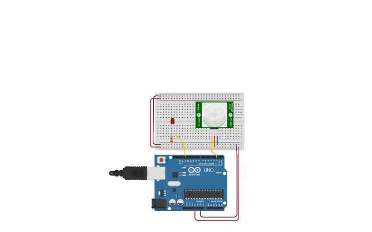 Circuit design Copy of PIR Motion Sensor with Arduino (Blocks) - Tinkercad Circuit design Copy of PIR Motion Sensor with Arduino (Blocks) - Tinkercad