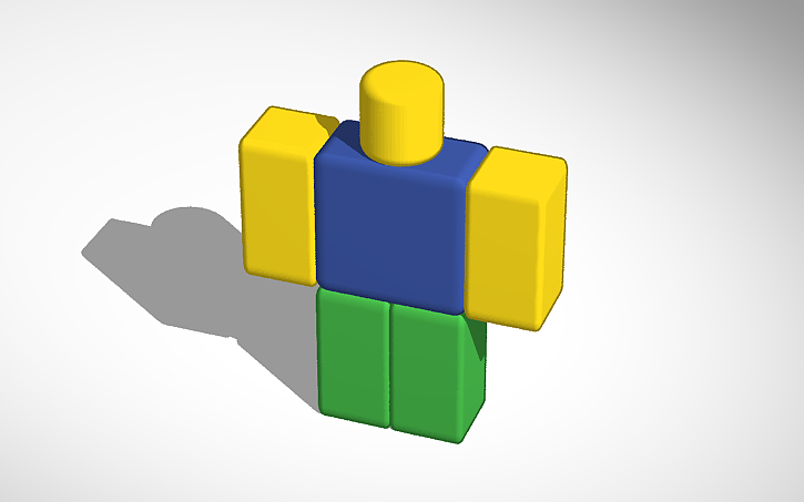 3D design roblox character design - Tinkercad