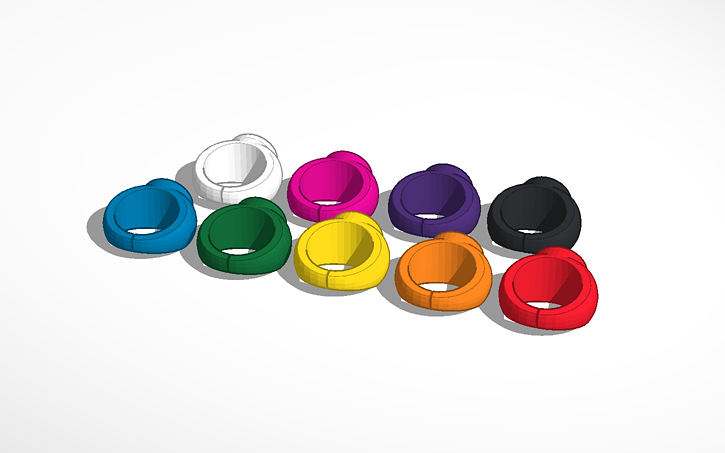 3D design Power Rings | Tinkercad