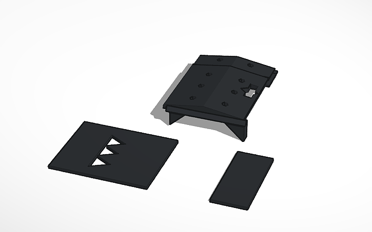 3D design raspberry pi zero case #2 | Tinkercad