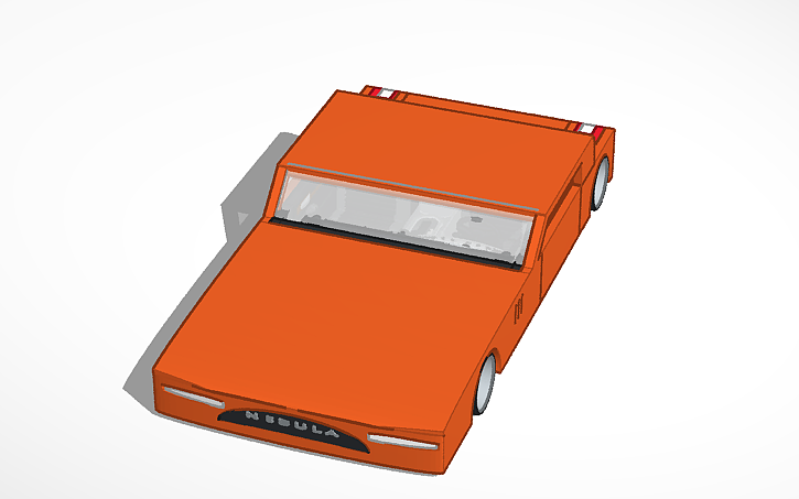 3D design 2037 Nebula Tjaarda - Tinkercad