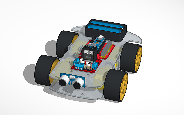3D design mini project ROBOTIC - Tinkercad