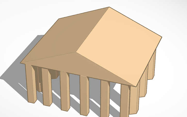 3D design Building - Tinkercad