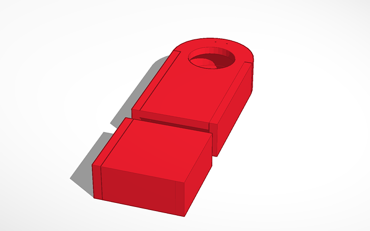 3D design Copy of USB Frame | Tinkercad