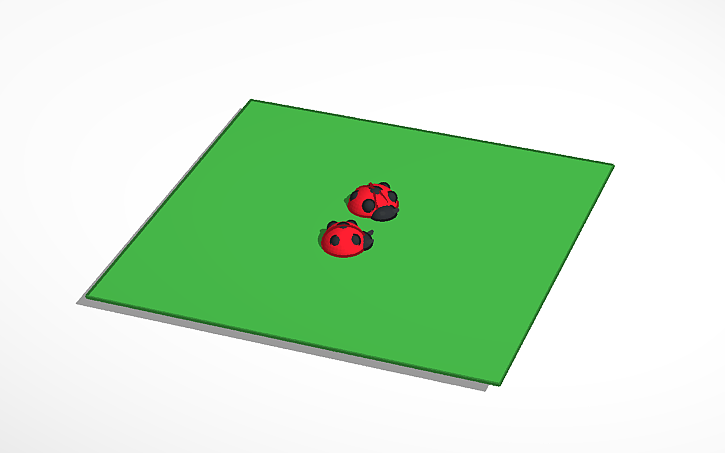 3d Design Ladybug Tinkercad