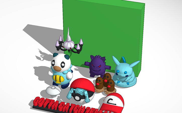 3D design Pokemon | Tinkercad