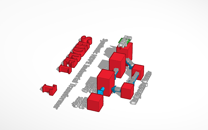 3D design Synthetic HDPE Industrial Transformation | Tinkercad
