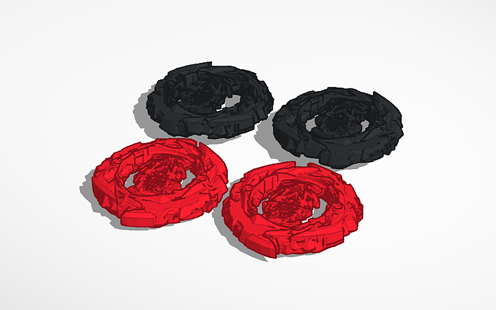 3D design Beyblade - Tinkercad