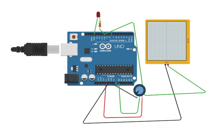 Circuit design SquareWavegenerator | Tinkercad