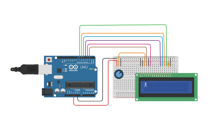 Circuit design MONO - Tinkercad