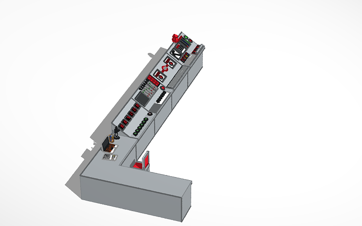3D design control panel - Tinkercad