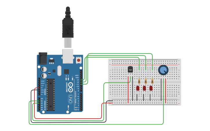 Circuit design micro project | Tinkercad