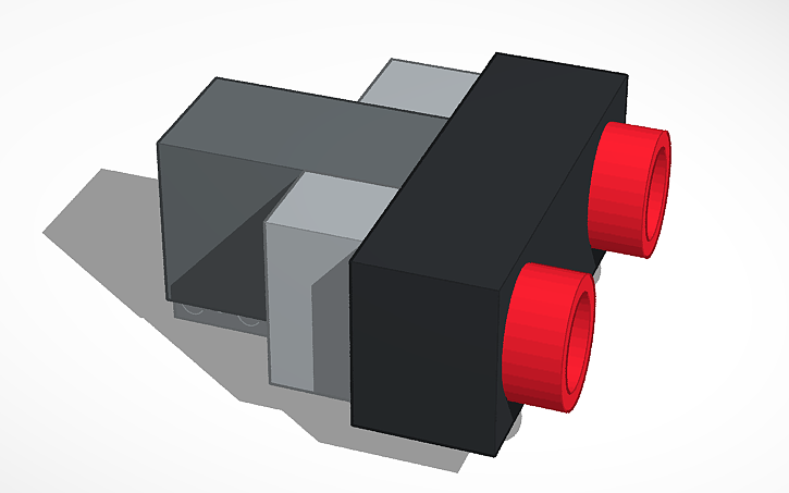 3D design Ultrasonic Sensor - Tinkercad