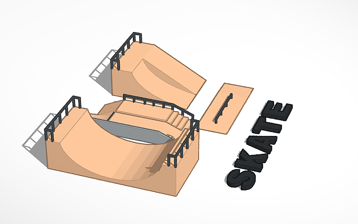 3D design Skate Park.mp4 - Tinkercad