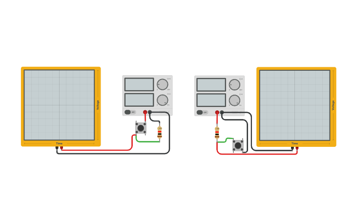 Circuit design GPIO - Tinkercad