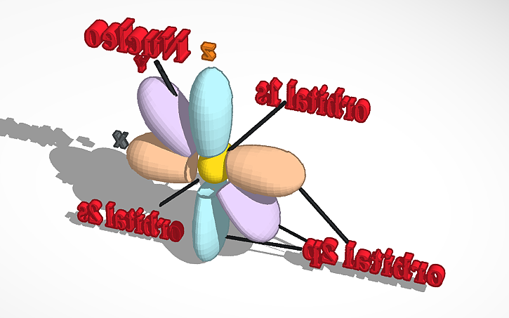 3D design Copy of MODELO SCHRODINGER - Tinkercad