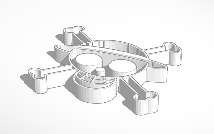 3D design One Piece Symbol - Tinkercad