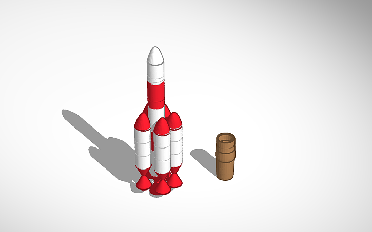 3D design ADV-C101: DESIGN POLAR SATELLITE LAUNCHER | Tinkercad