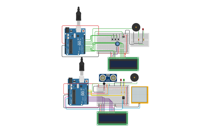 Circuit design Smart nurse - Tinkercad